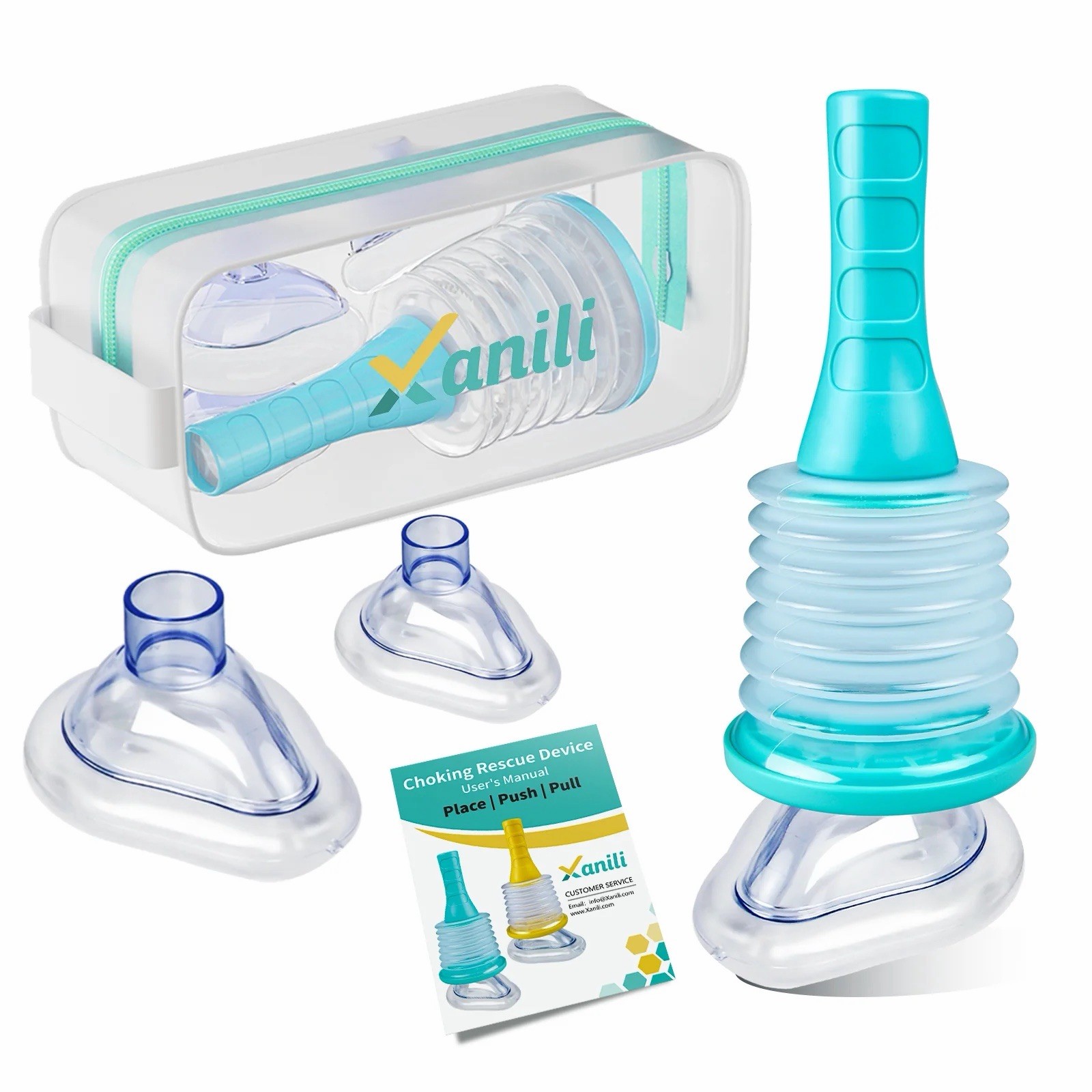 XANILI First Aid Anti-Choke Rescue Device Plastic Home Kit | eBay