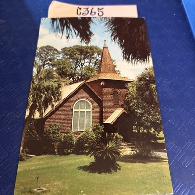 JEKYLL ISLAND GEORGIA GA Faith Chapel Vintage Postcard C365 | eBay