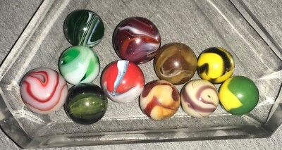 11 old vintage marbles | eBay
