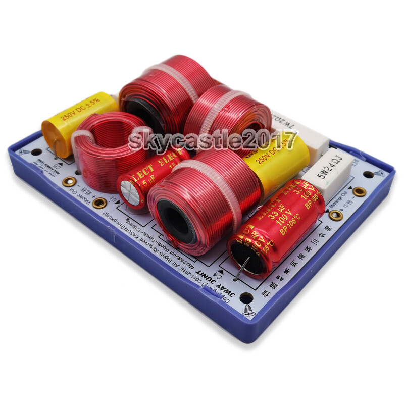 2pcs KASUN AS-33C 3 Way 3 Unit Hi-Fi Speaker Frequency Divider ...