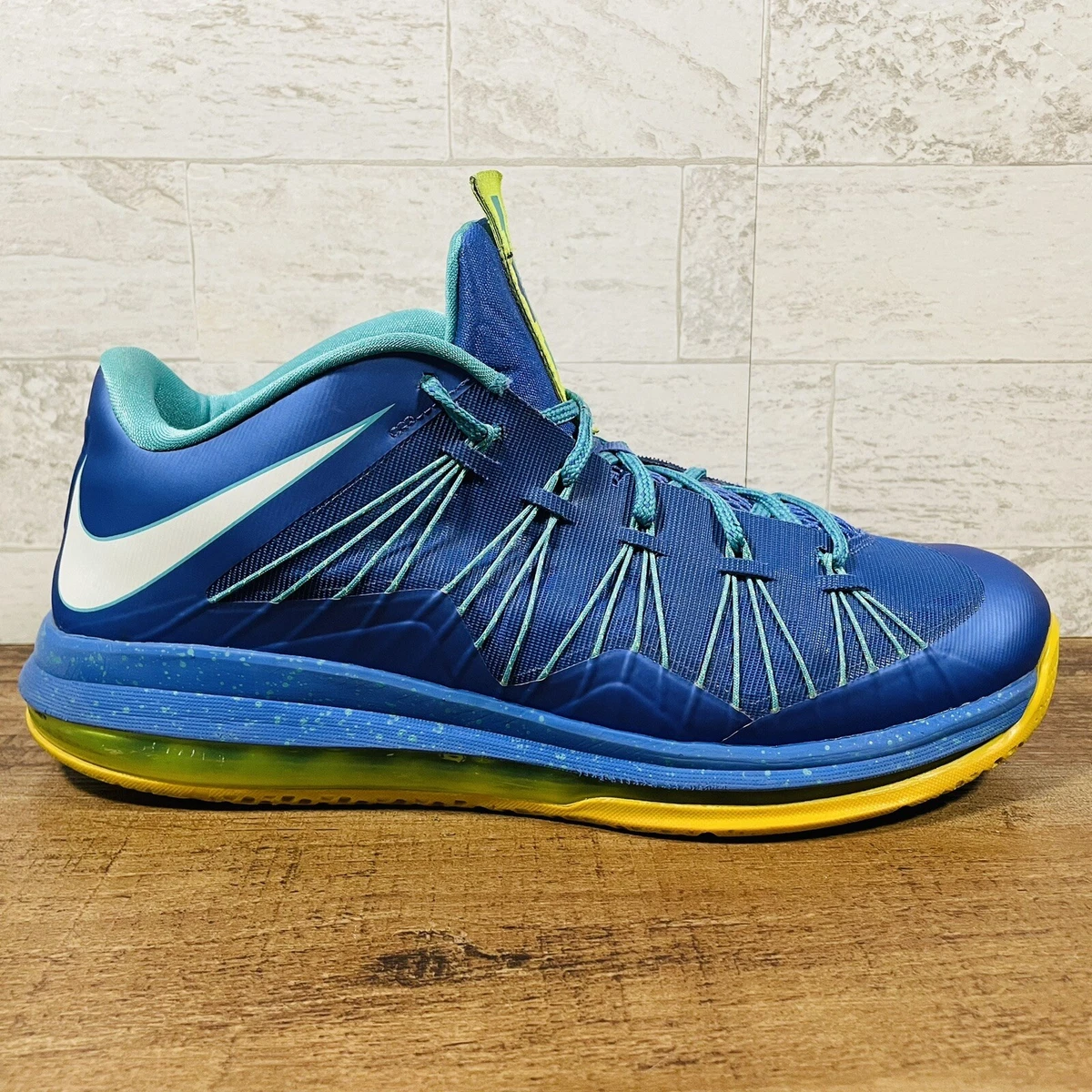Lebron X Blue And Yellow