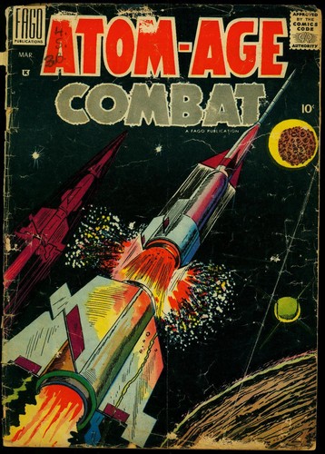 Atom-Age Combat #3 1959 - Fago -P/FR - Comic Book | eBay