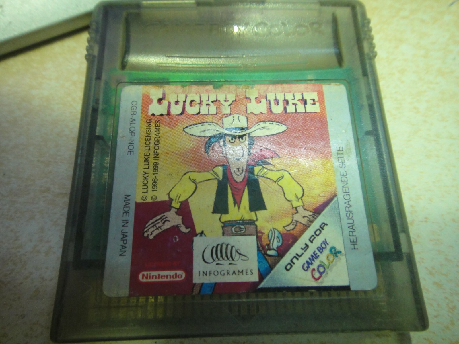 Lucky Luke Game Boy Color - Juegos Retro Database