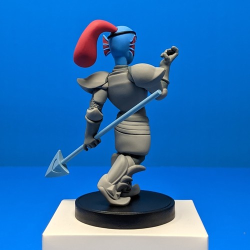 Undertale Little Buddies Undyne w/ Spear Vinyl Figure Statue Figurine ...