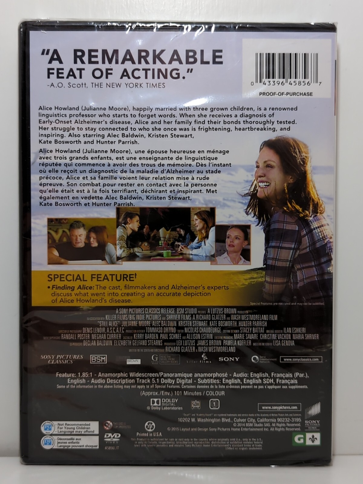 Still Alice (DVD, 2015, Canadian) 43396458567 | eBay