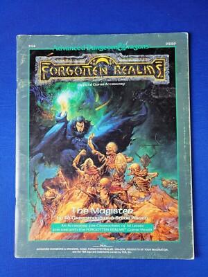 AD&D The Magister - Forgotten Realms FDR4 | eBay