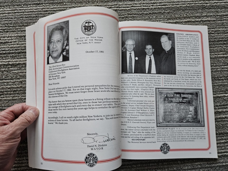 23rd Street Fire As It Happened, by Frank Cull (1993 trade paperback ...