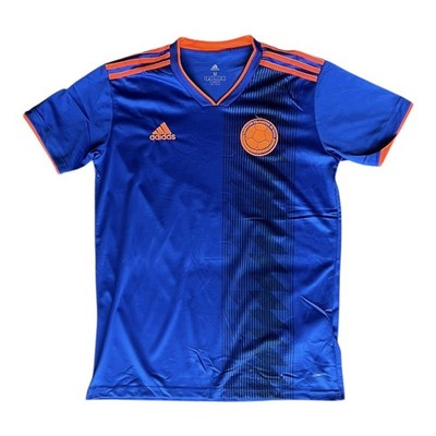 NWT Adidas Columbia Football Jersey 2018 Away Mens Size M Blue