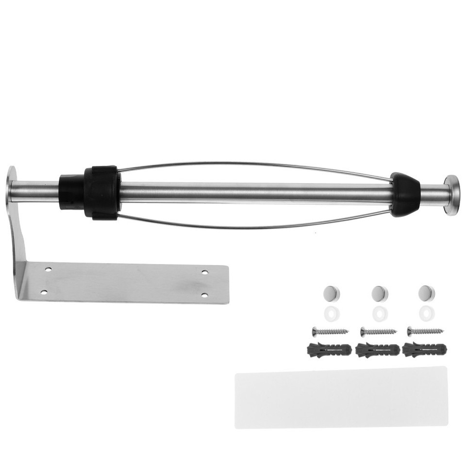 Punch Paper Roll Holder Stainless Steel Paper Towel Holder Wall Mount ...
