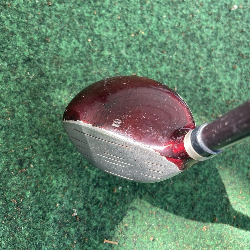 Wilson Deep Red Fat Shaft 21° 7 Wood Grafalloy Regular Flex Graphite ...
