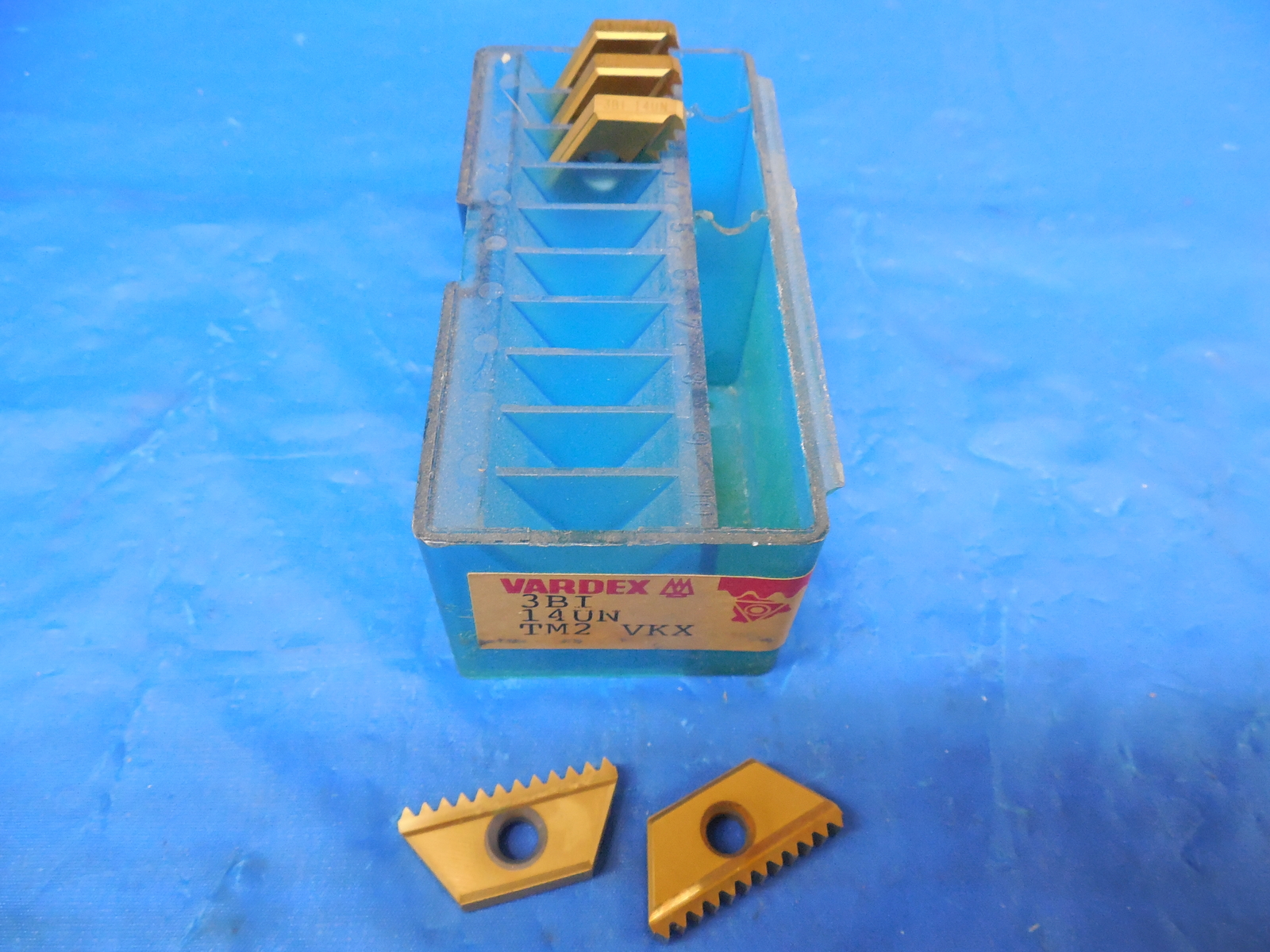 5pcs NEW VARDEX 3BI 14UN TM2 VKX THREAD MILLING INSERT 14 THREADS PER ...