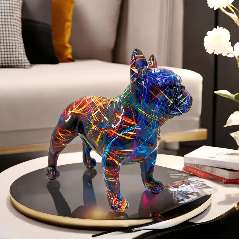 Bling/Glitter Bead Animal Statue/Figurine - New in Box - Multicolor ...