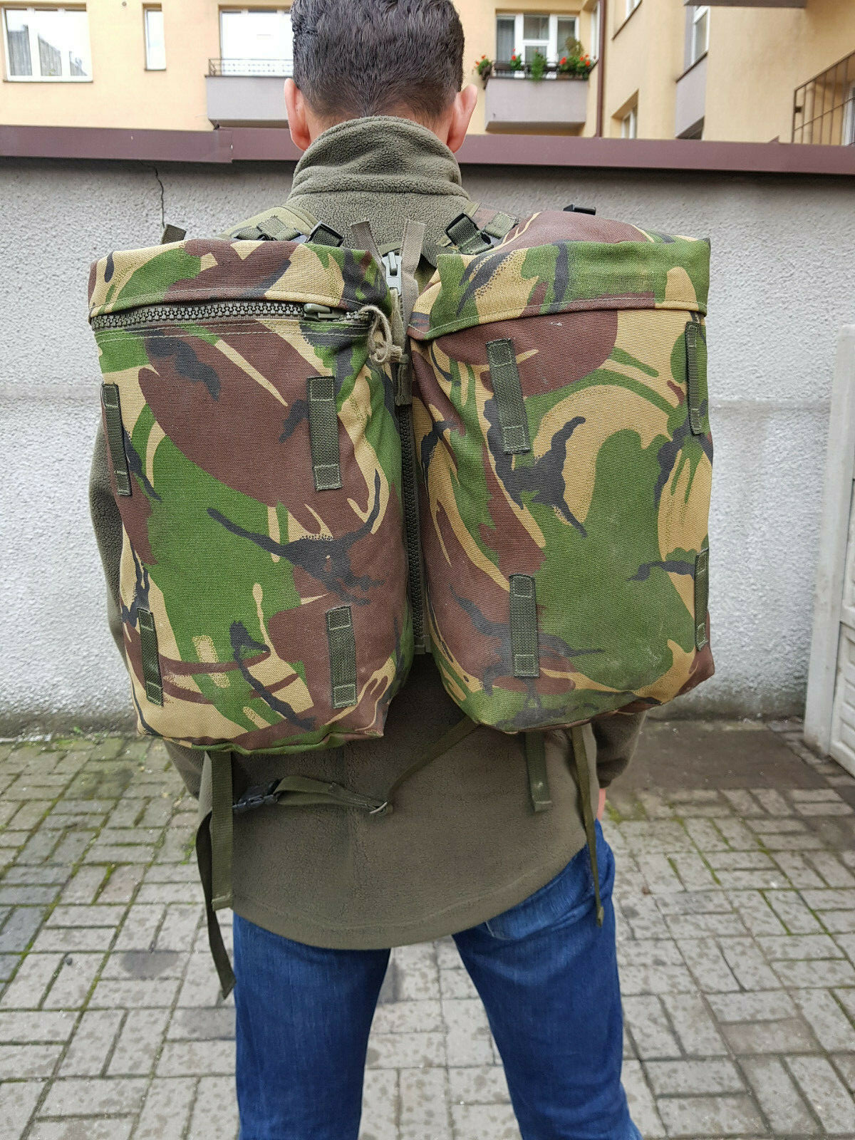 Genuine British Army Rucksack Backpack Side Pouch DPM Bergen PLCE ...