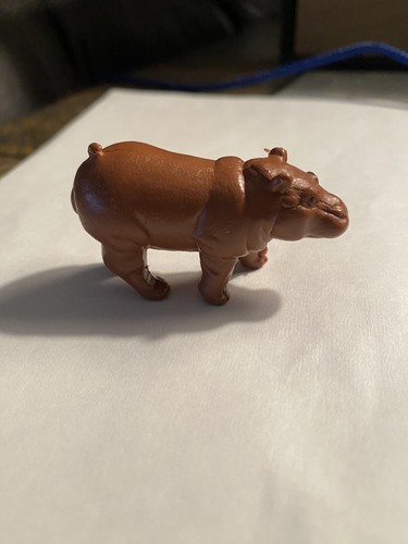Vintage Plastic Animal Toy Hippo Hong Kong | eBay