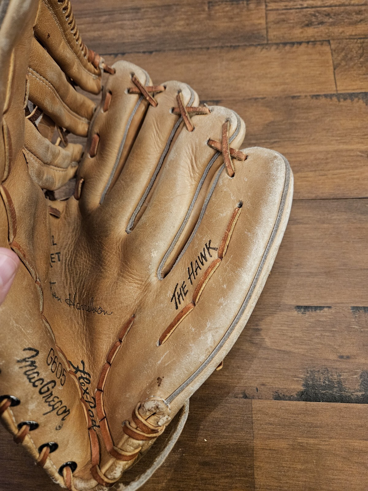Vtg Macgregor G605 Ken Harrelson The Hawk Right Handed Glove | eBay