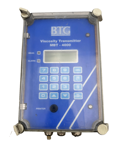 BTG MBT 4000 VISCOSITY TRANSMITTER | eBay