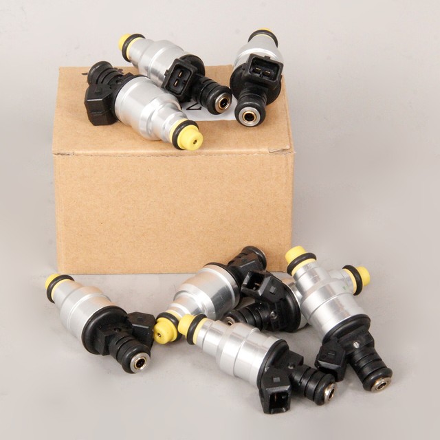OEM Ford 42 LB Green Top Injectors - 42lb Mustang F150 SVT Lightning ...