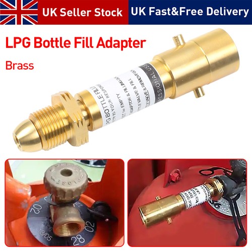 Refill Propane Gas Bottle LPG Fill Adapter Filling Point UK Bayonet ...
