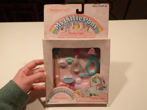 Vintage My Little Pony Pretty Ups- Ribbons and Lace Collection MIB | eBay