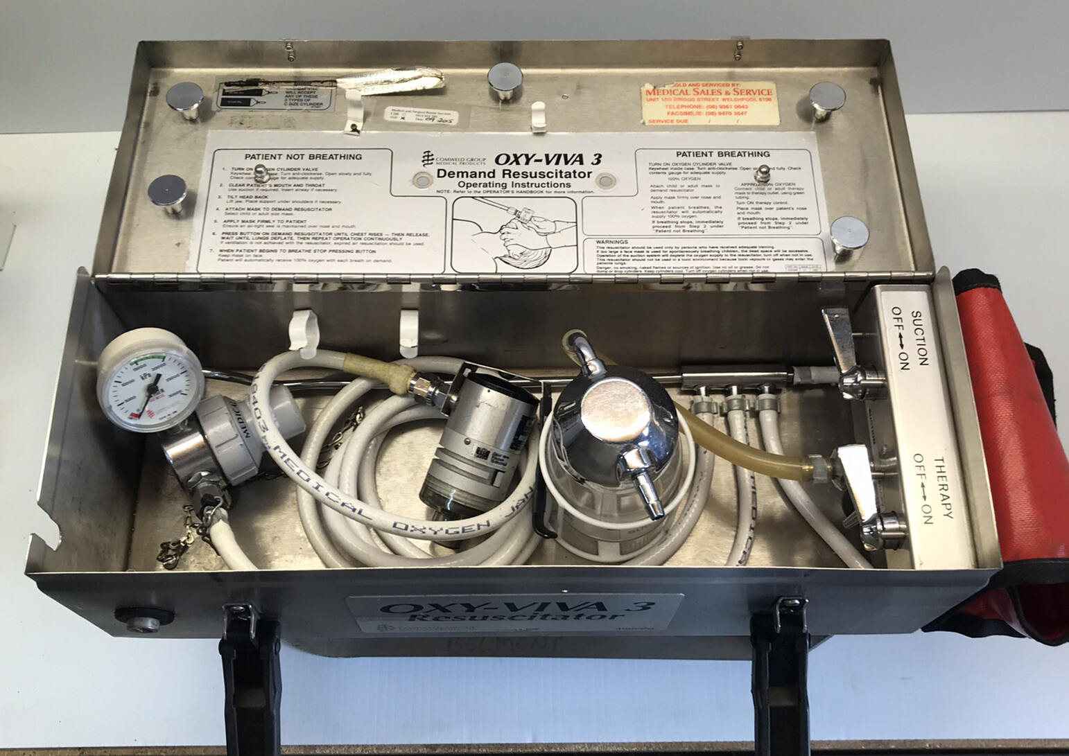 Comweld Oxy-Viva Resuscitator 3 - For Parts Only | eBay Australia