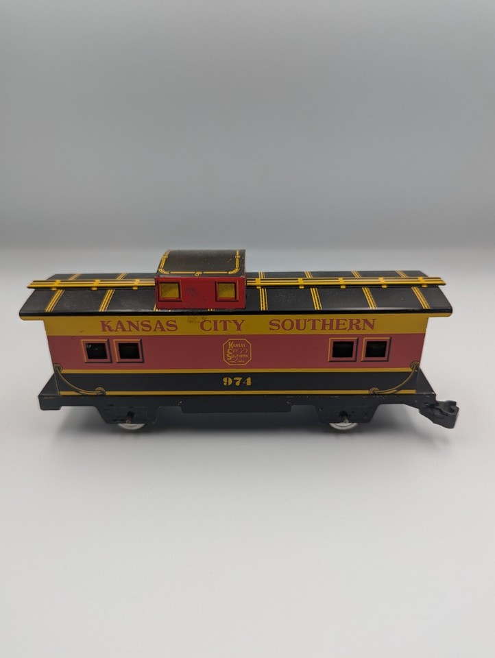 Marx Trains #54 Kansas City Southern A-B Diesel Set Tin Litho In Box ...