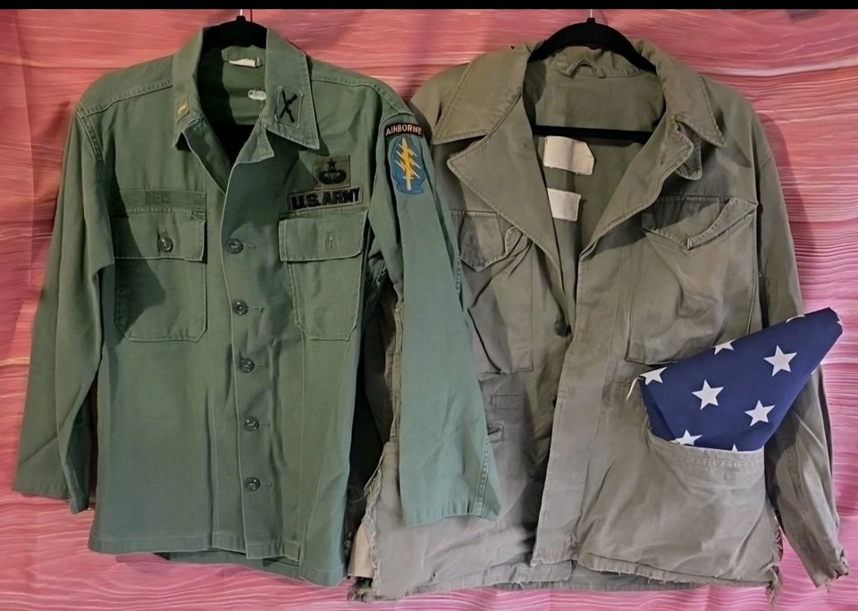 (Lot of 8) 11th SFG Named Patched Special Forces Vietnam War Era ...