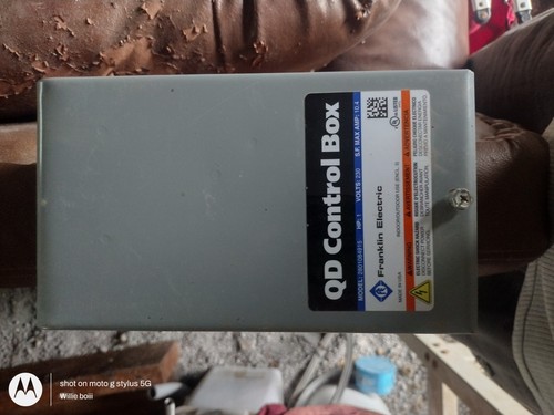 Franklin Electric 1HP 230v sf max amps 10.4QD ControlBox WaterPump/125 amp panel | eBay