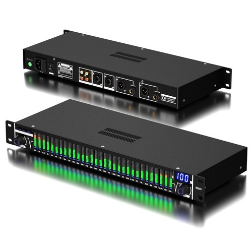 Digital Equalizer, 31-Band Dual Channel Synchronized Control Audio ...