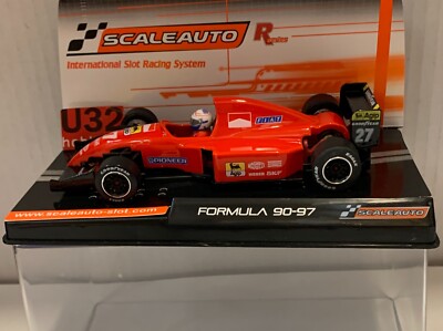 Slot Car Scaleauto SC-6309 Ferrari 642 F1 #27 1991 Morro Bajo Alain ...