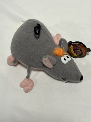Vintage Halloween Rat Plush Bouncy Boos Gibson Greetings NOS with tags ...