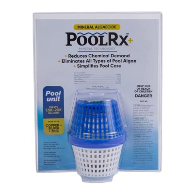 PoolRx Plus Blue Mineral Chemical Removes Algae Swimming Pools ...