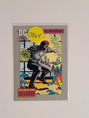 1991 DC Comics Trading Card 26 GOLDEN AGE LEX LUTHOR | eBay