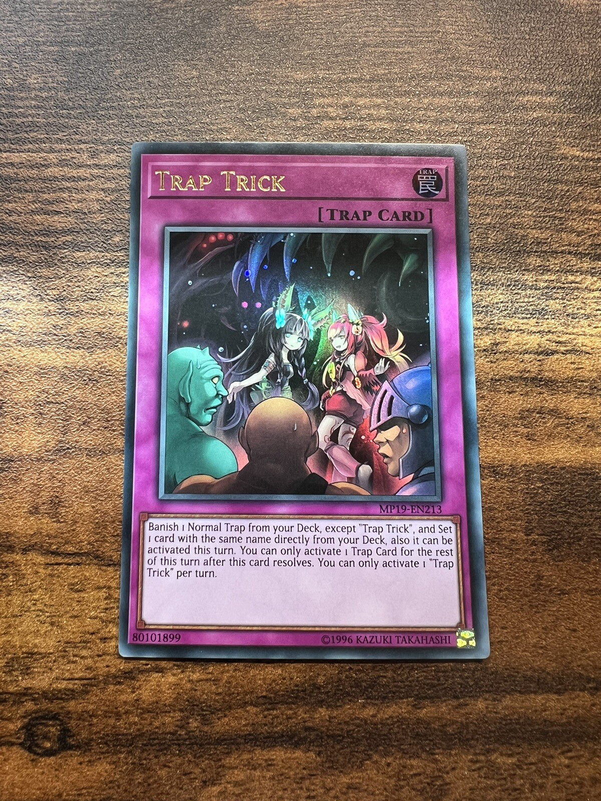 YUGIOH EURO ENGLISH Trap Trick MP19-EN213 Ultra Rare NM | eBay