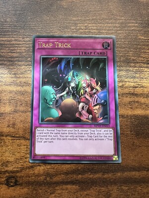 YUGIOH EURO ENGLISH Trap Trick MP19-EN213 Ultra Rare NM | eBay