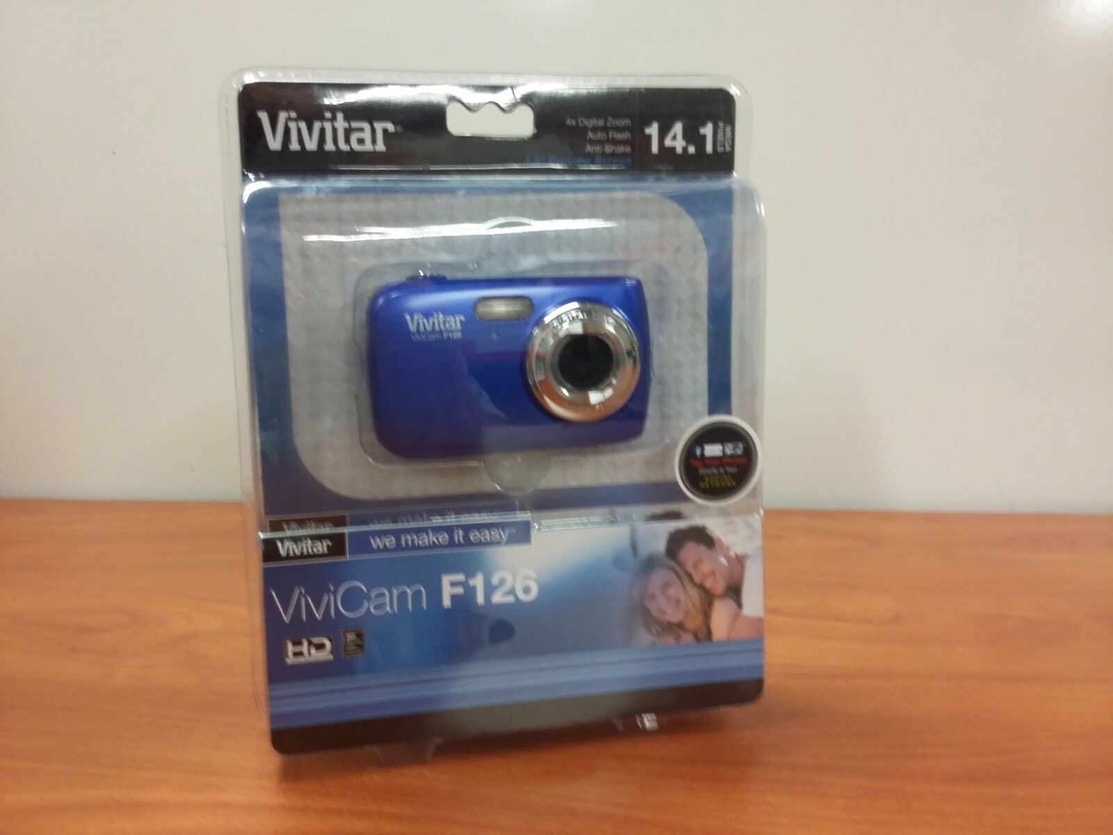 Vivitar iTwist F124 14.1MP Digital Camera Brand New Blue | eBay