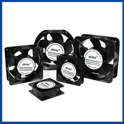 Small PC Computer Cooling Fan l DC 220V 240V l 80mm 90mm 100mm 120mm ...
