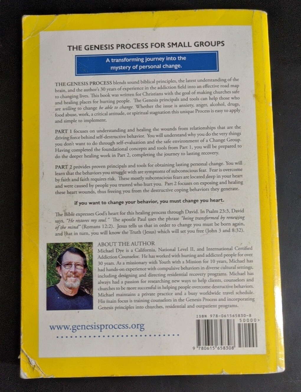 Genesis Process (individual Workbook) 4th Edition by Michael Dye for ...