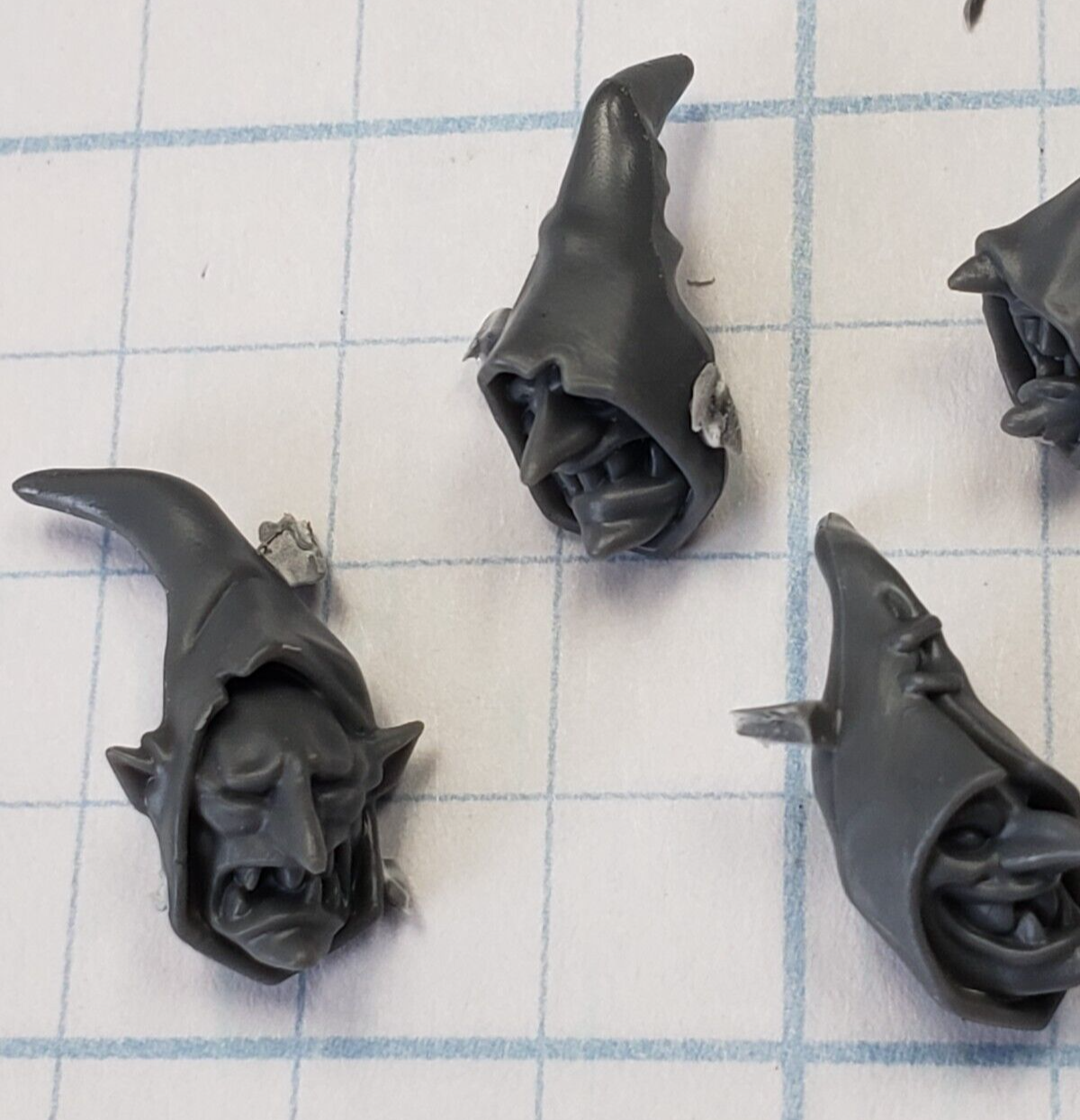 Warhammer AOS Gloomspite Gitz Bits Squig Hoppers Rider Hooded Heads Set | eBay