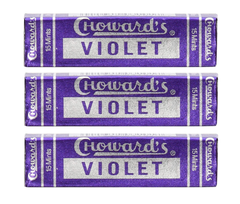 Chowards Violet Mints Candy Choose From -1-12 Count Floral Flavored | eBay