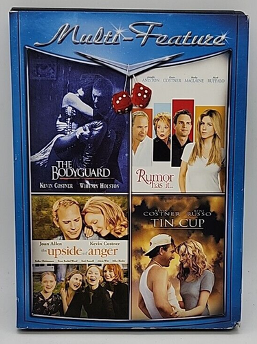 4 Film Favorites: Kevin Costner Collection (DVD) 883929073627 | eBay