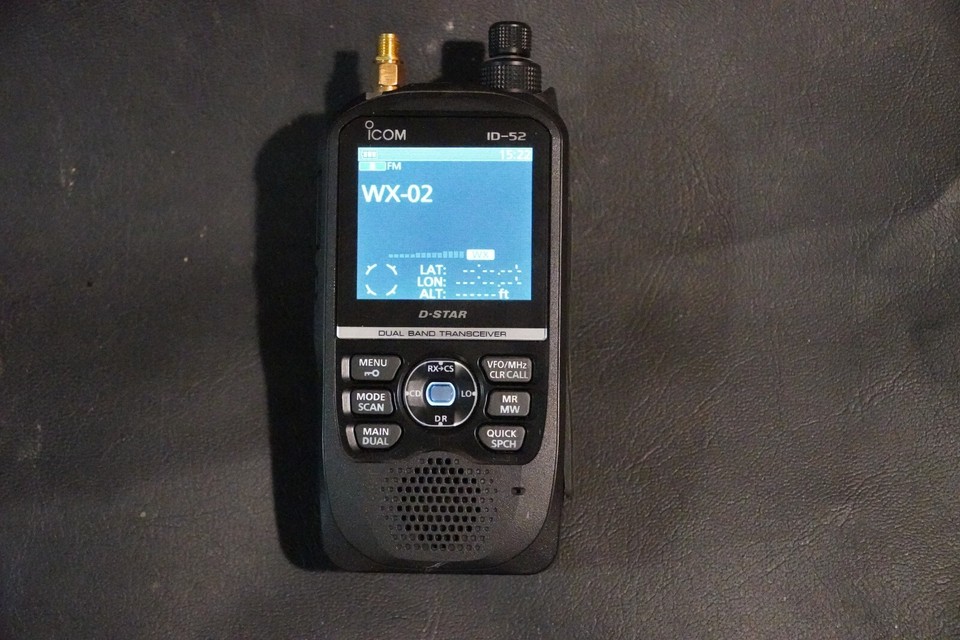 Icom ID-52 HAM MARS Digital Handheld Transceiver Radio 4909723151340| eBay