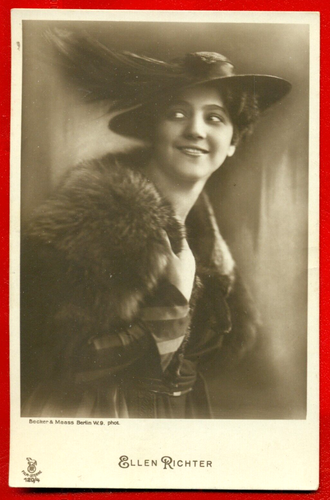 ELLEN RICHTER # 120/4 VINTAGE PHOTO PC. PUBLISHER GERMANY 707 | eBay
