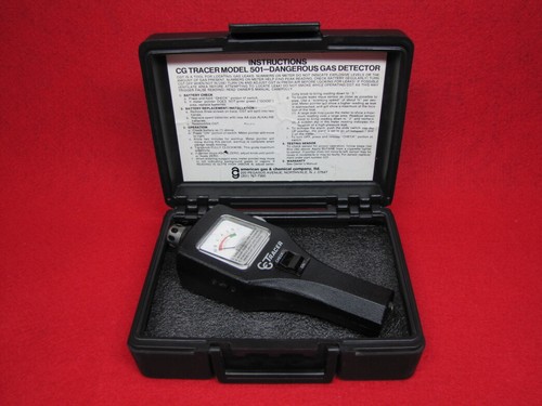 CG TRACER MODEL 501-DANGEROUS GAS DETECTOR "AS-IS" | eBay