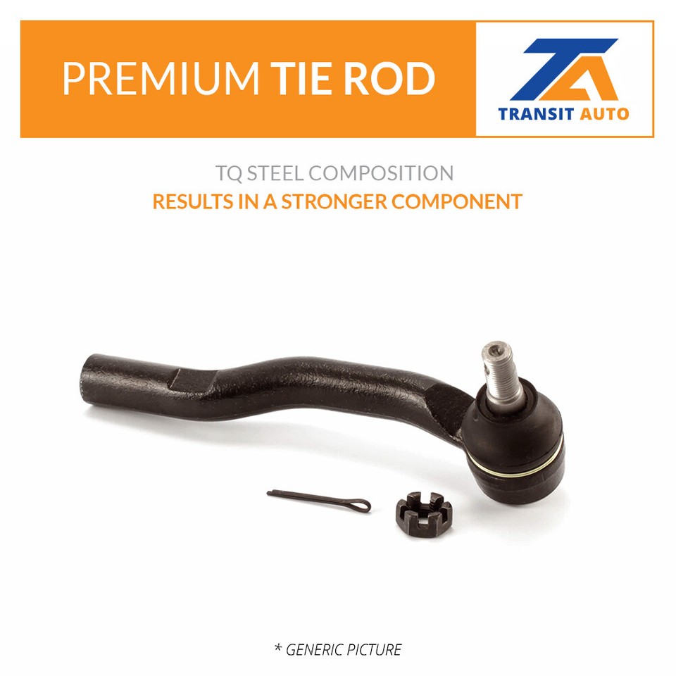 Front Left Outer Steering Tie Rod End For Hyundai Accent Kia Rio | eBay