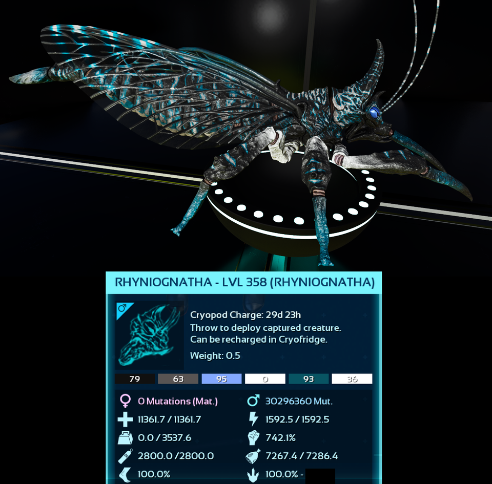 HIGH level Rhyniognatha ARK🌸 Survival Ascended ASA (Rhynio/Bug) PVE PC ...