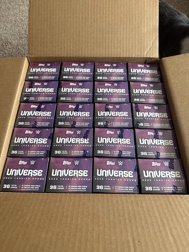 2025 Topps Universe WWE - Value Box - Immediate Shipping | eBay