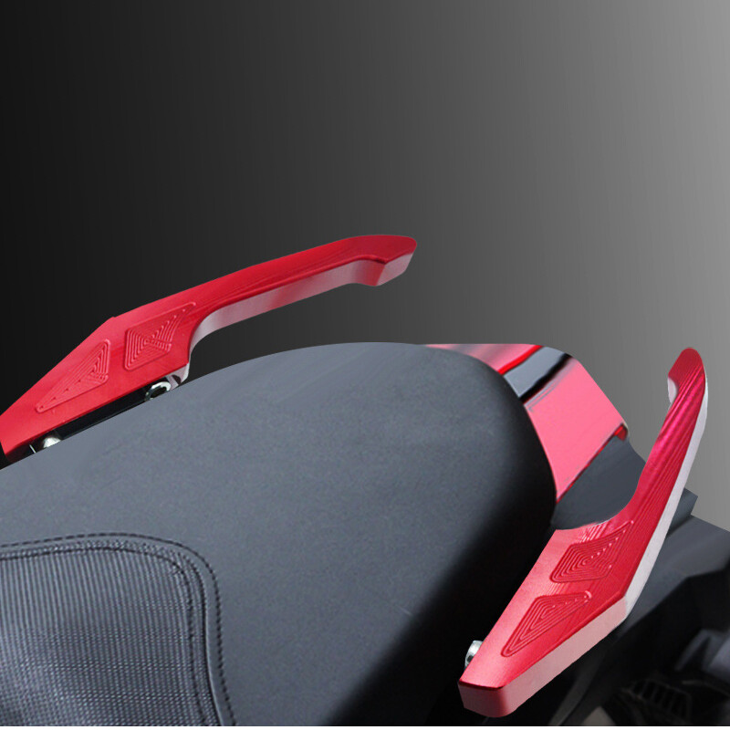 Universal Fitment Motorcycle Rear Grab Bars CNC Aluminum Handle ...