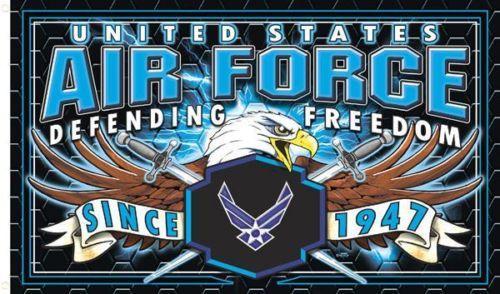 UNITED STATES AIRFORCE STRIKEFORCE 3X5 FLAG usa war FL595 eagle america ...