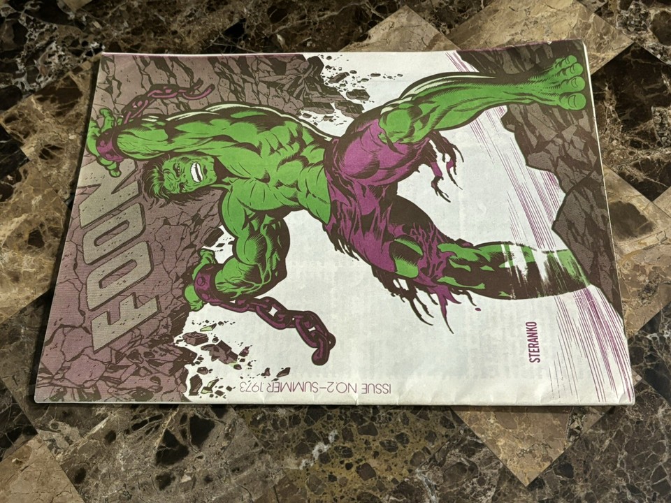 FOOM Magazine #2 1973 Marvel Comics 1st Wolverine Concept Art | eBay