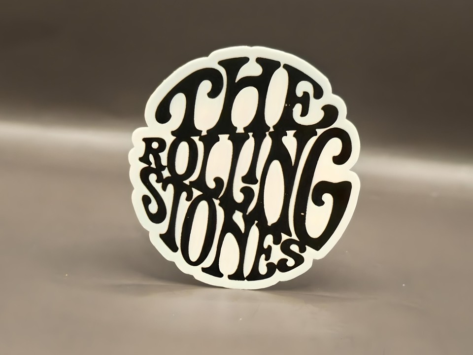 Rolling Stones Inspired Stickers Tongue Logo Vinyl Decals Mick Jagger ...